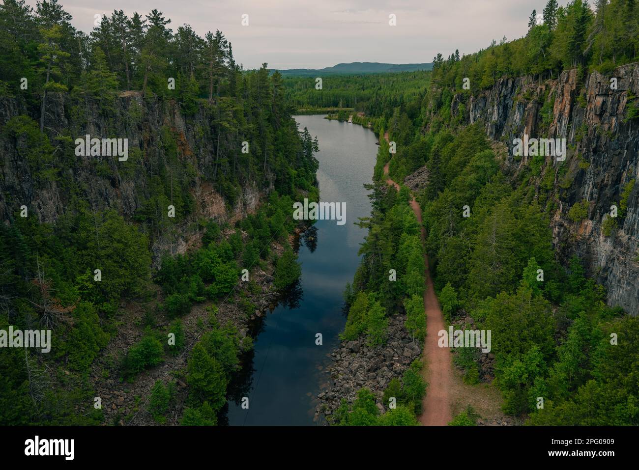 Sheguiandah, Ontario, Canada - Ten Mile Point Trading Post. High ...
