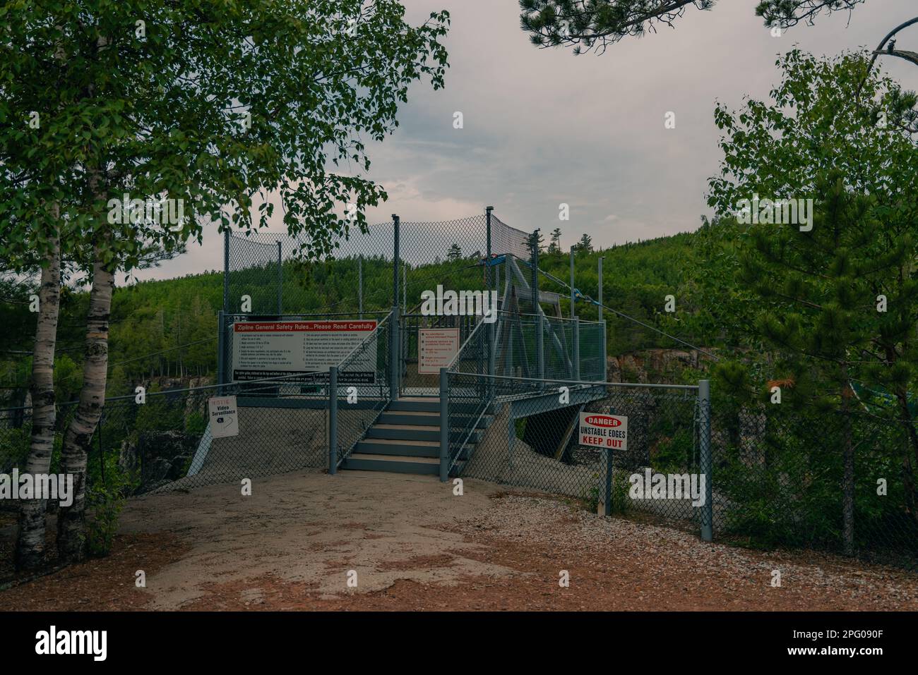Sheguiandah, Ontario, Canada - Ten Mile Point Trading Post. High ...
