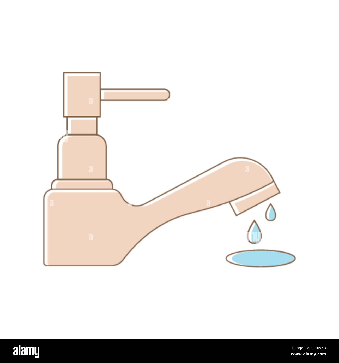 Associations and symbols Sustainability. faucet, water mixer. Icons for ...