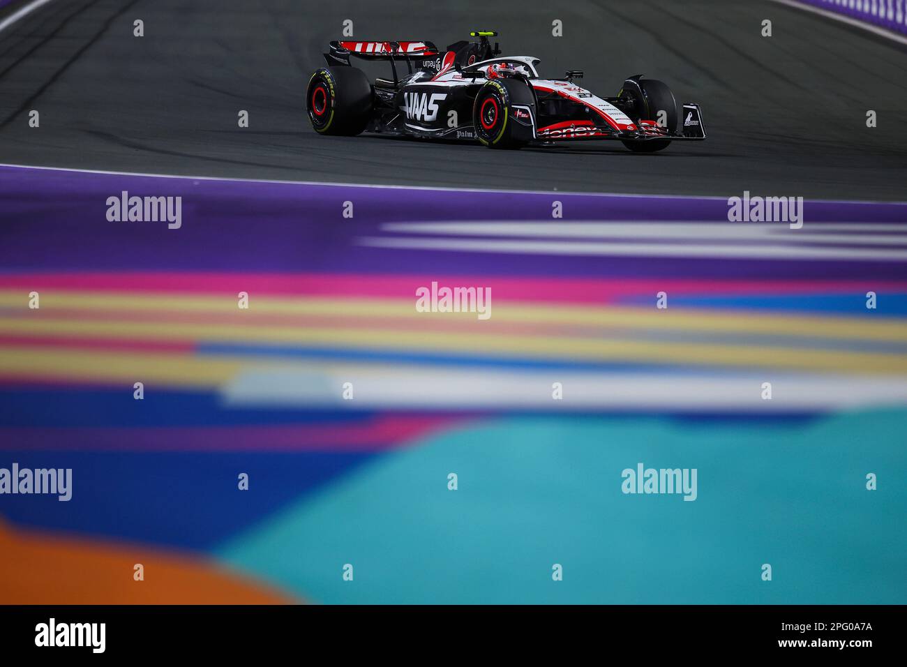 Jeddah, Saudi Arabia. 19th Mar, 2023. #27 Nico Hulkenberg (DEU, MoneyGram Haas F1 Team), F1 ...