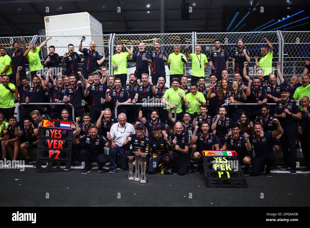 Jeddah, Saudi Arabia. 19th Mar, 2023. Christian Horner (GBR, Oracle Red ...