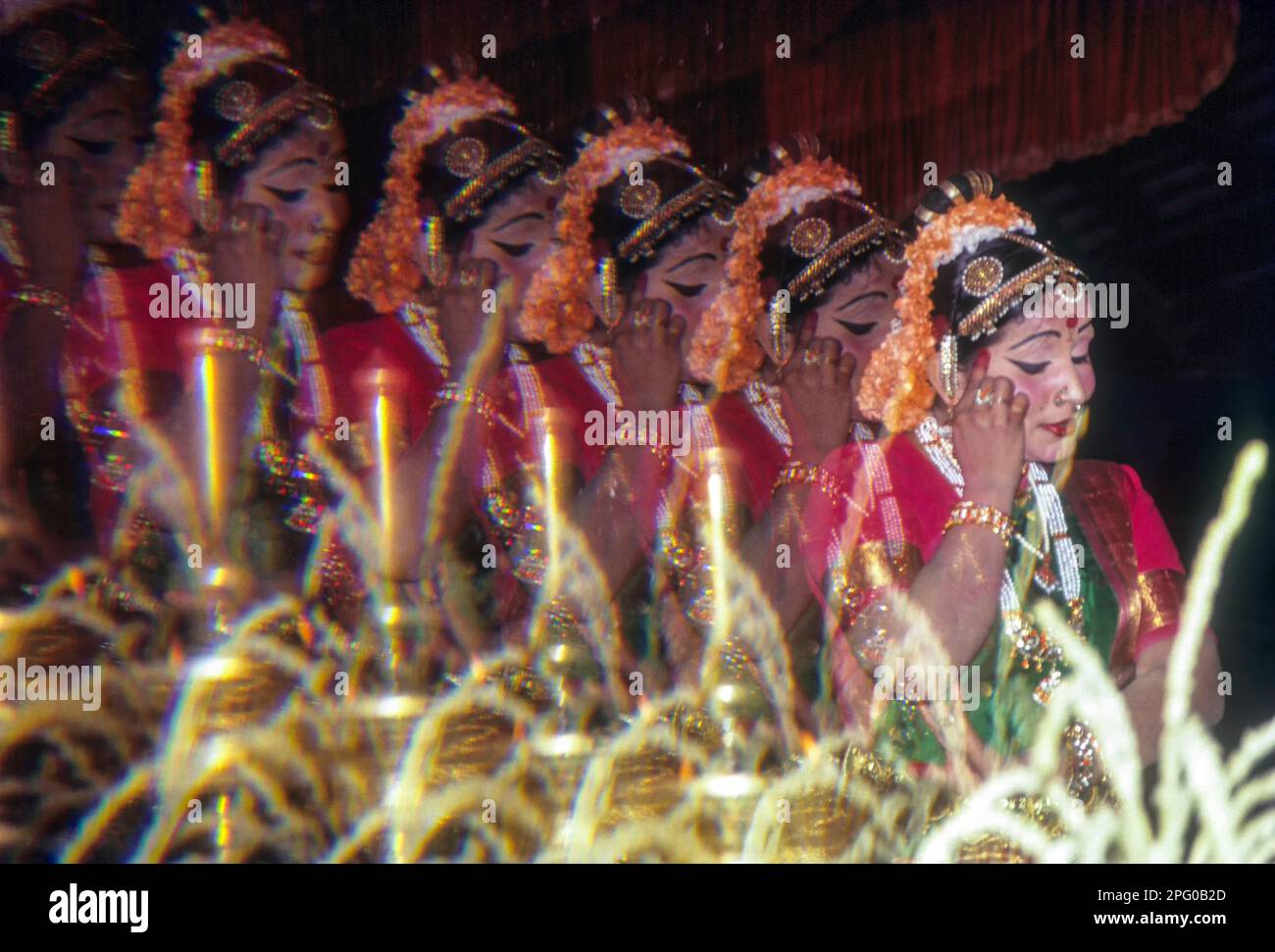 Kuchipudi, woman performing major classical dances of India in Kerala ...