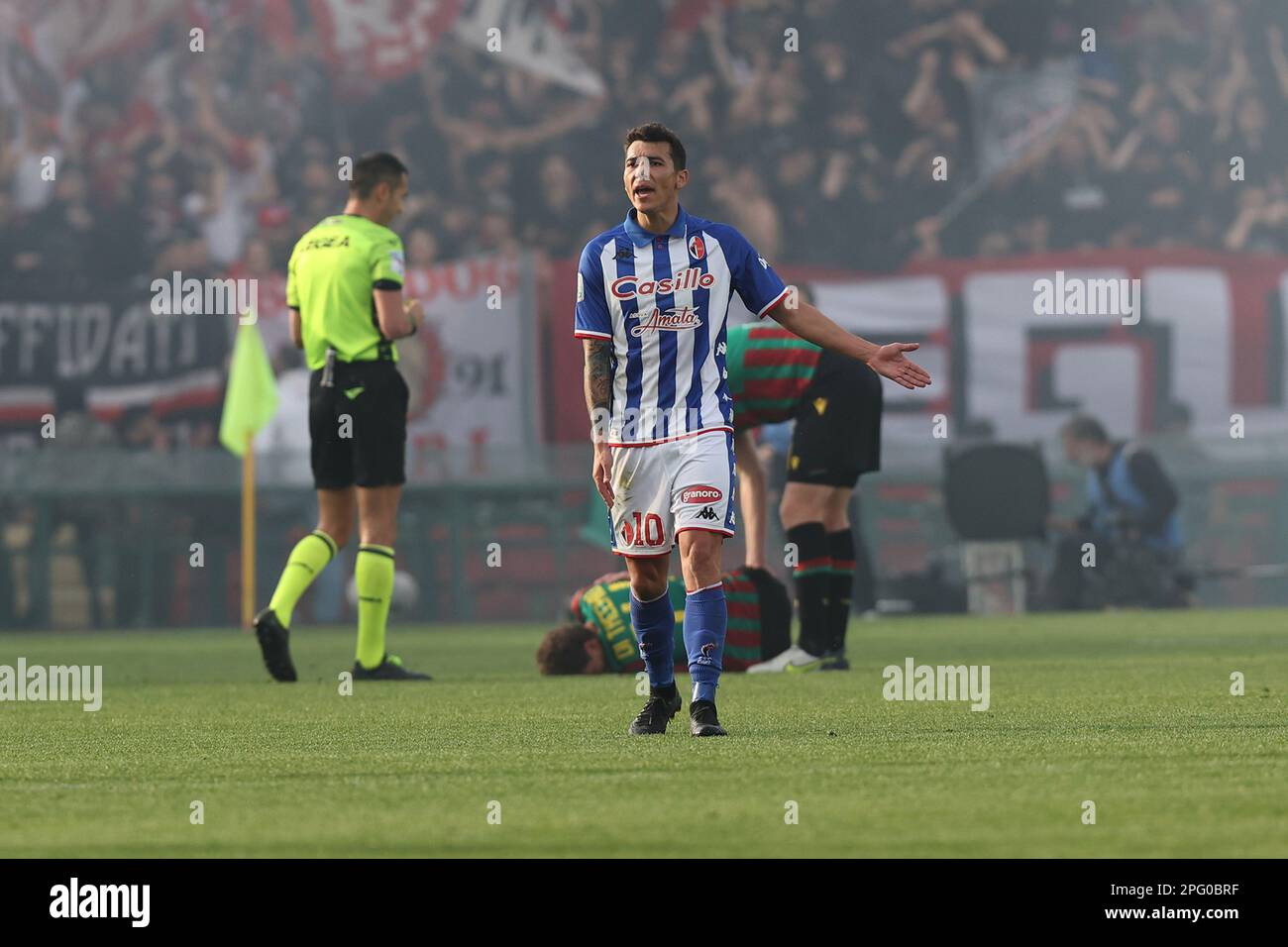 Libero Liberati stadium, Terni, Italy, March 19, 2023, Ruben Botta ...