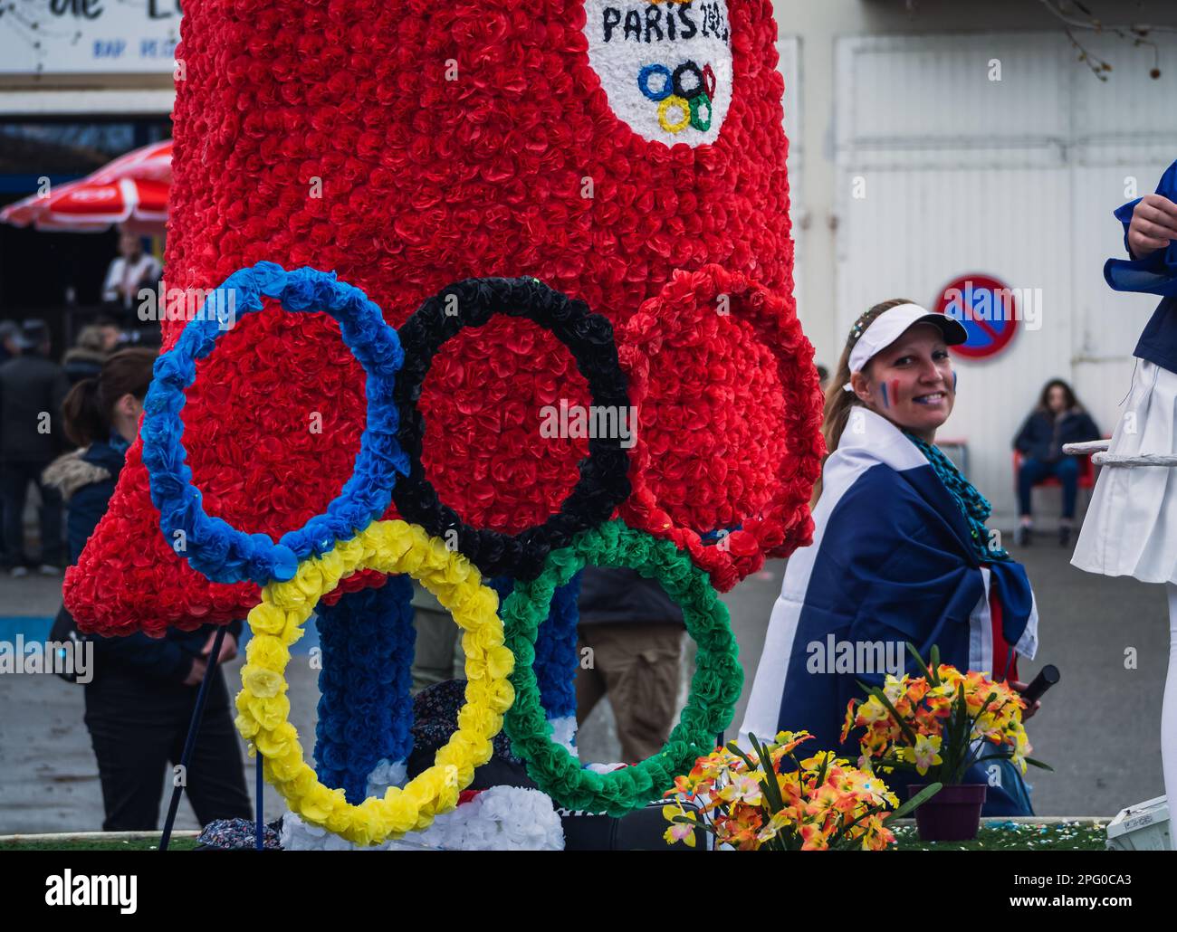 Loriol sur Drome, France - 19 March 2023: "Fete des Bouviers". Shepherd ...