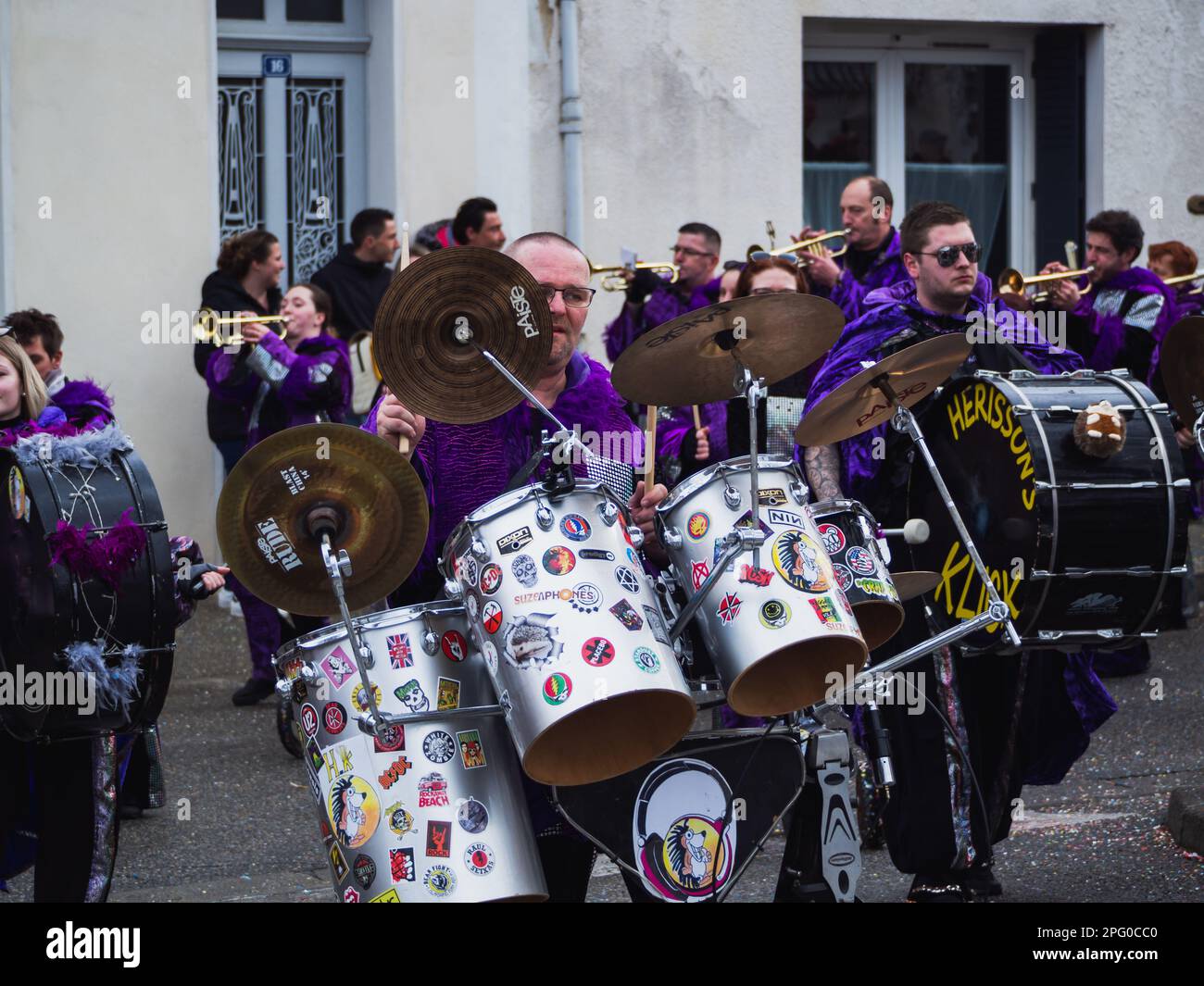 Loriol sur Drome, France - 19 March 2023: "Fete des Bouviers". Shepherd ...