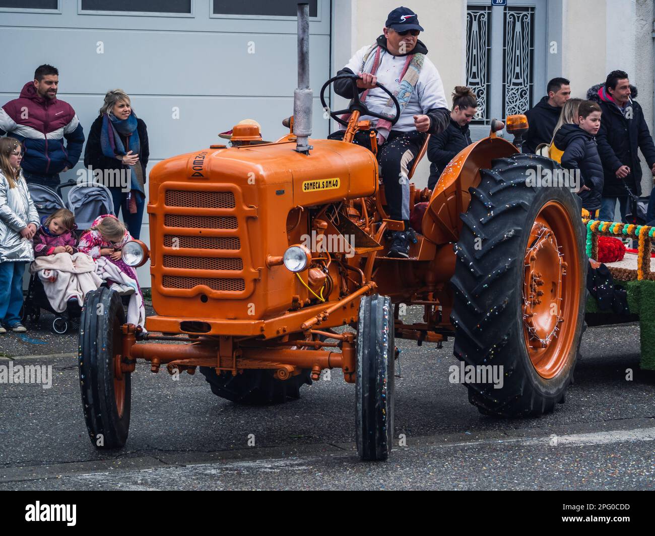 Loriol sur Drome, France - 19 March 2023: "Fete des Bouviers". Shepherd ...