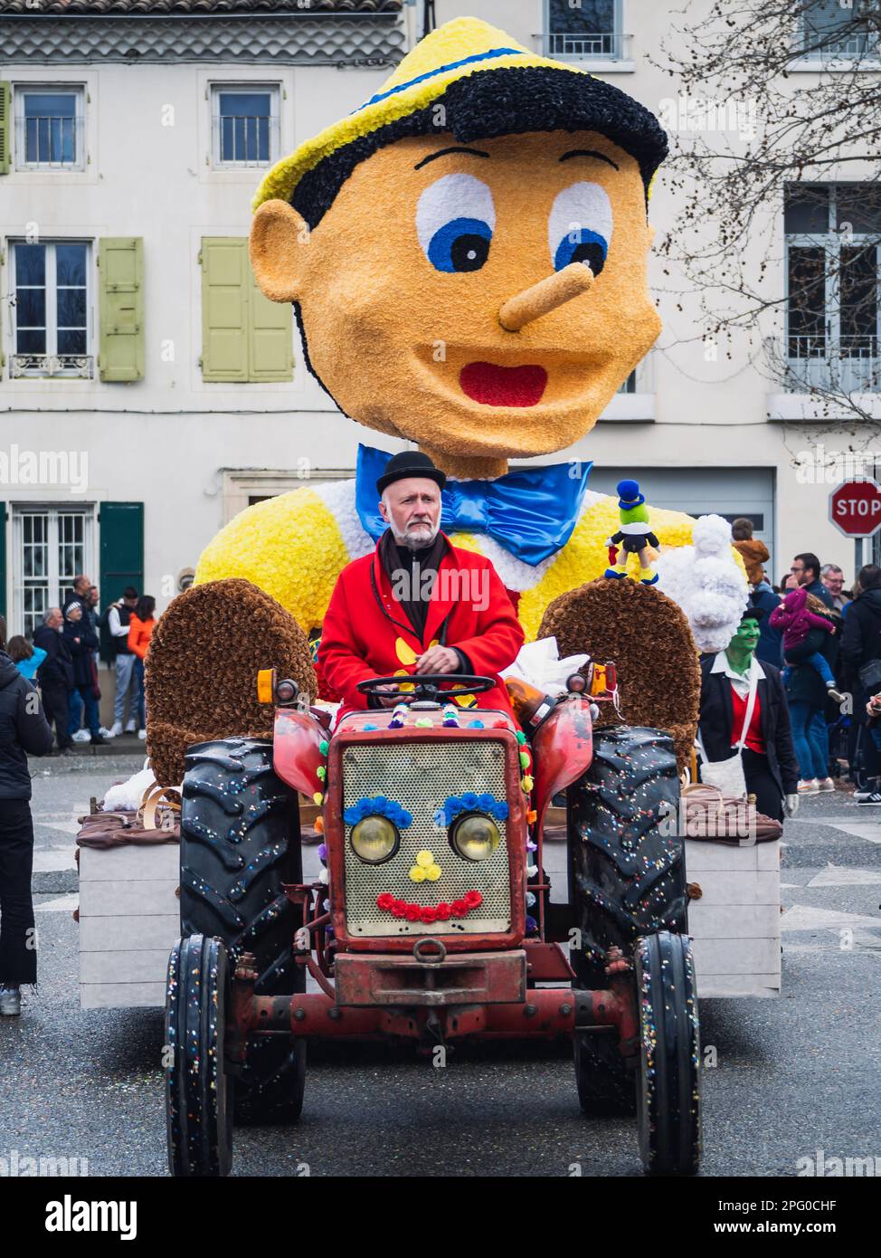 Loriol sur Drome, France - 19 March 2023: "Fete des Bouviers". Shepherd ...