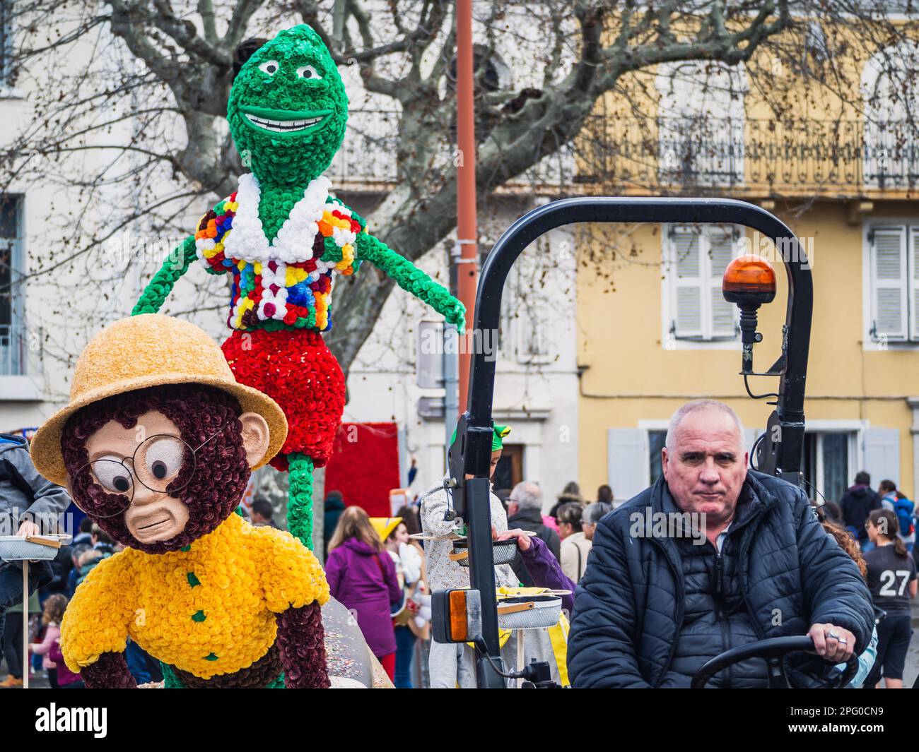 Loriol sur Drome, France - 19 March 2023: "Fete des Bouviers". Shepherd ...