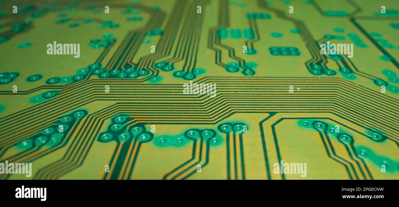 Electronic circuit board technology background. Electronic plate ...