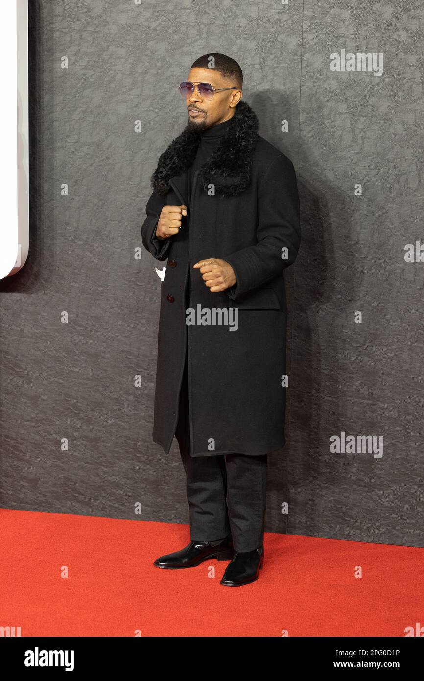 Celebrity red carpet arrivals at the Creed III European Premiere in ...