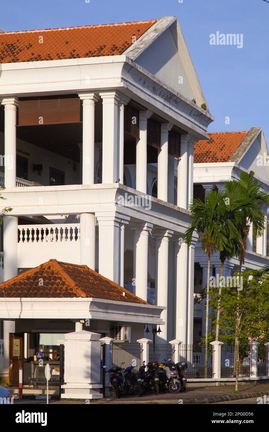 Malaysia, Penang, Georgetown, High Court Building Stock Photo - Alamy