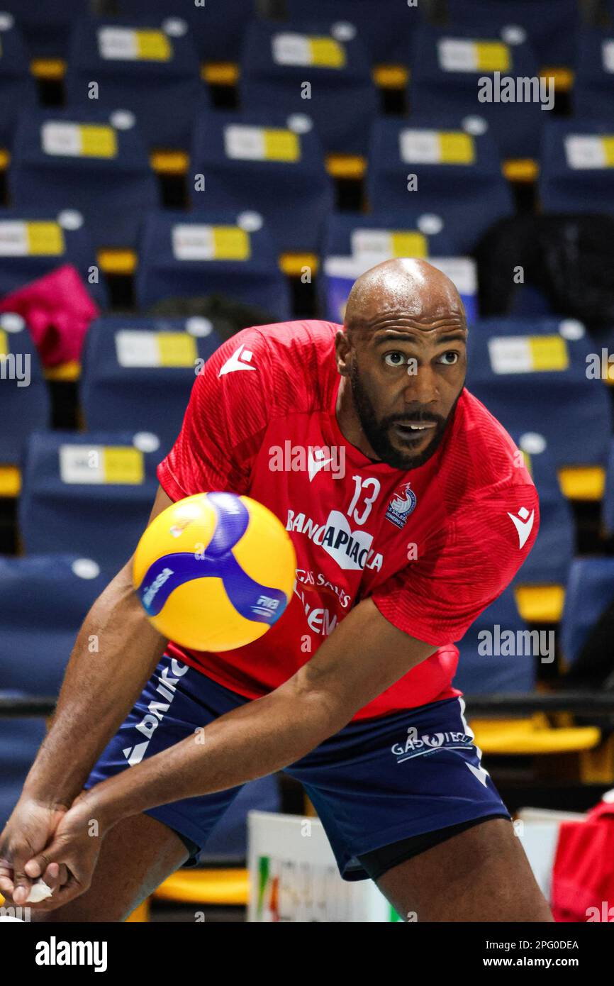 Modena, Italy. 19th Mar, 2023. Simon Aties (Valsa Group Modena)(Gas ...