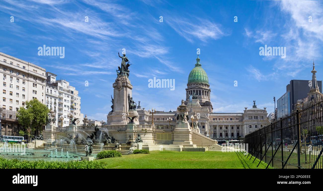 Argentina buenos aires microcentro district hi-res stock photography ...