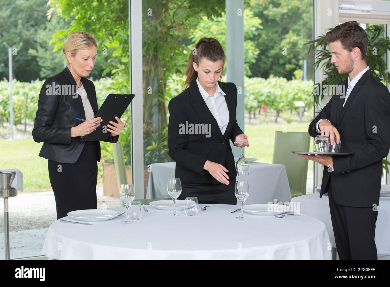 Staff supervision hi-res stock photography and images - Alamy
