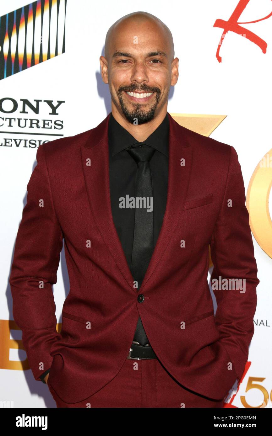 LOS ANGELES - MAR 17: Bryton James at the 50th Anniversary of The Young ...