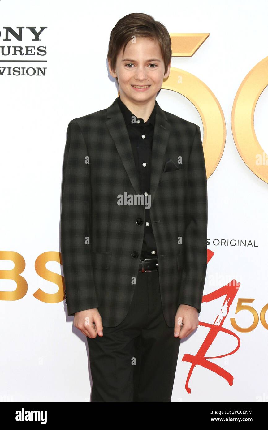 LOS ANGELES - MAR 17: Judah Mackey at the 50th Anniversary of The Young ...