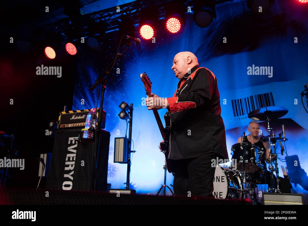 Jake Burns & Steve Grantley of Stiff Little Fingers Performing at the ...