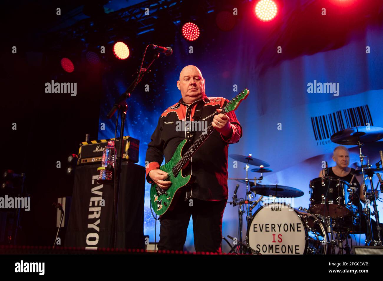 Jake Burns & Steve Grantley of Stiff Little Fingers Performing at the ...