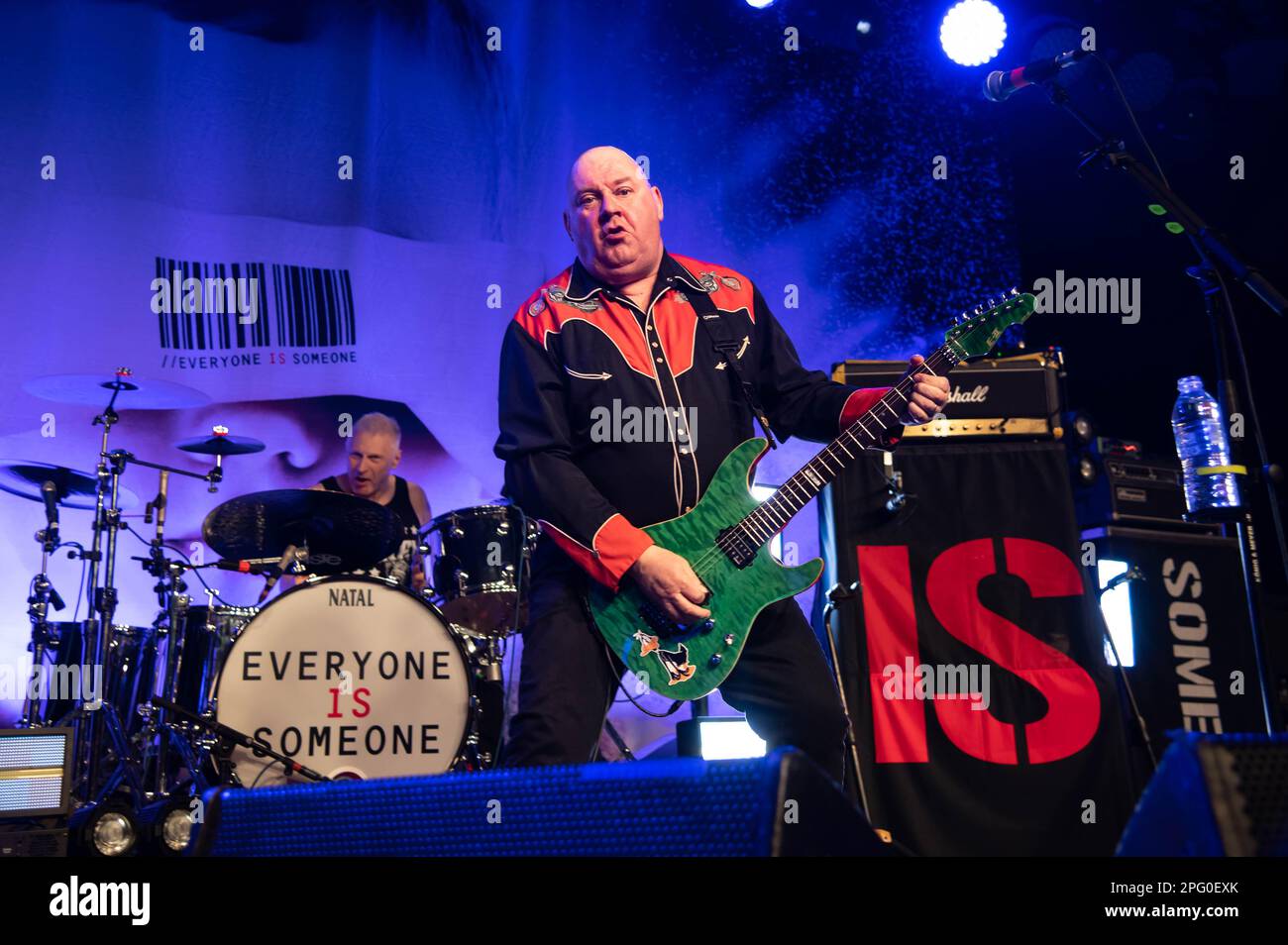 Jake Burns & Steve Grantley of Stiff Little Fingers Performing at the ...