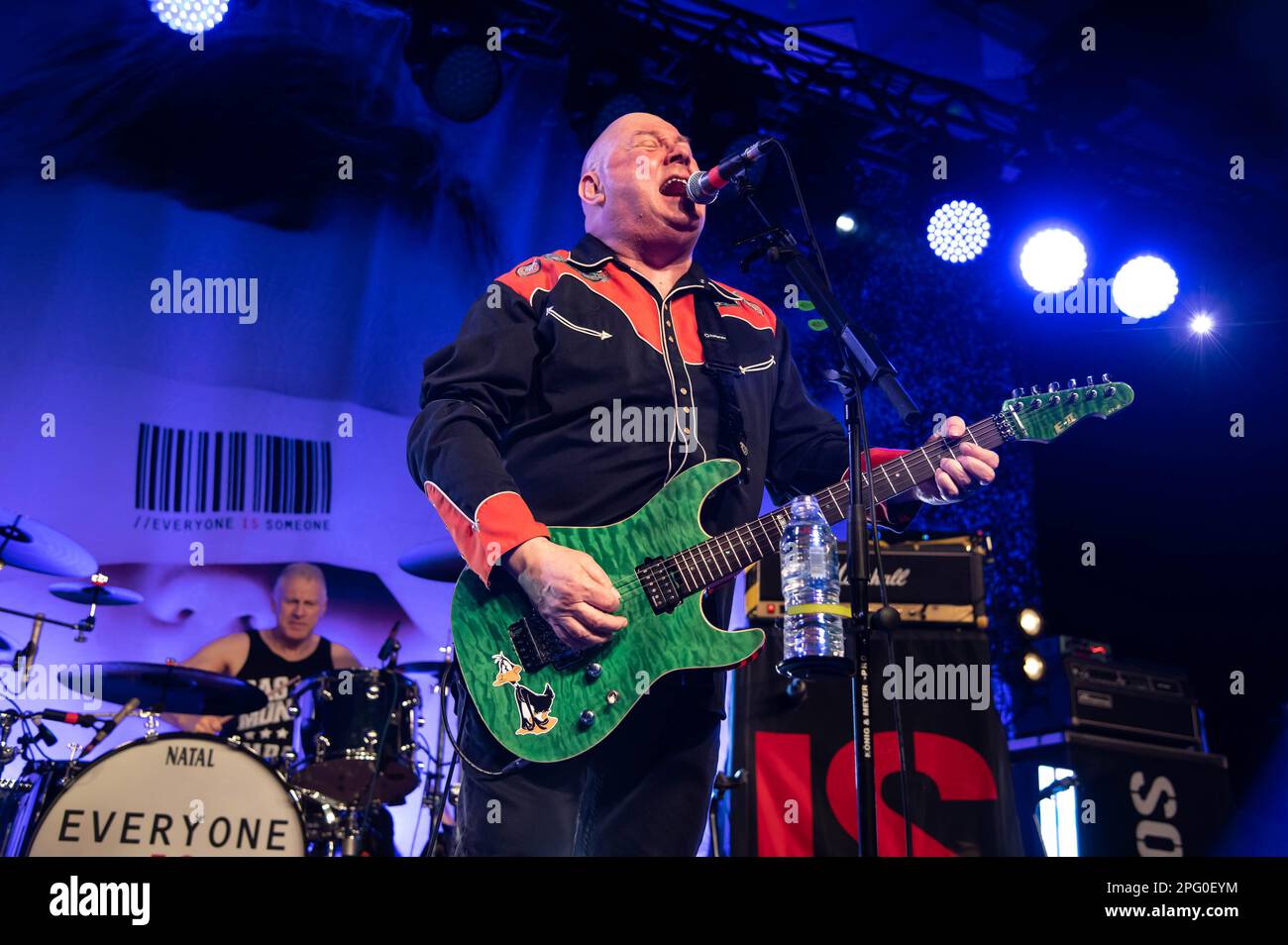 Jake Burns & Steve Grantley of Stiff Little Fingers Performing at the ...