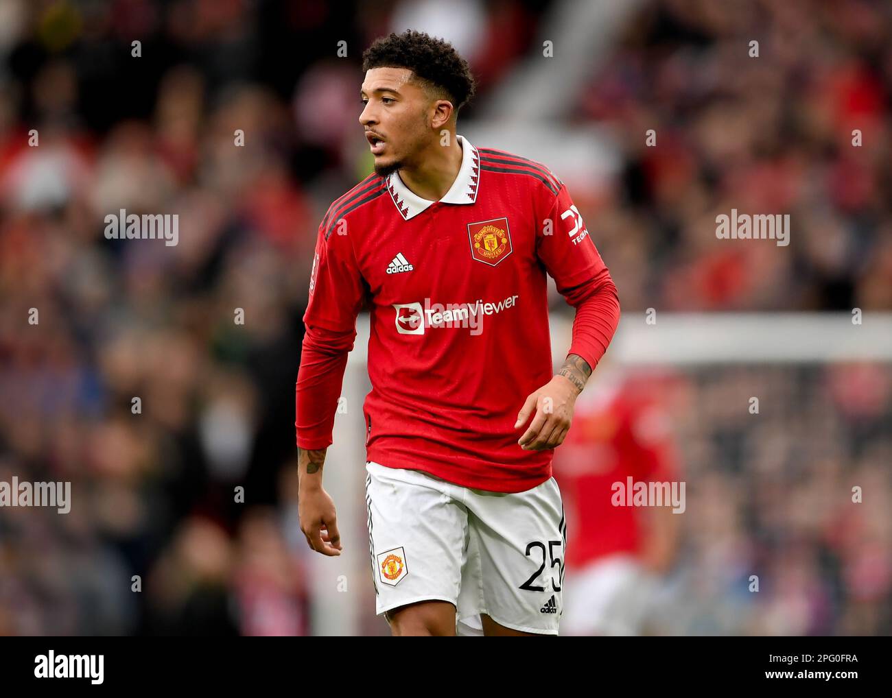 Jadon sancho 2023 manchester united hi-res stock photography and images - Alamy