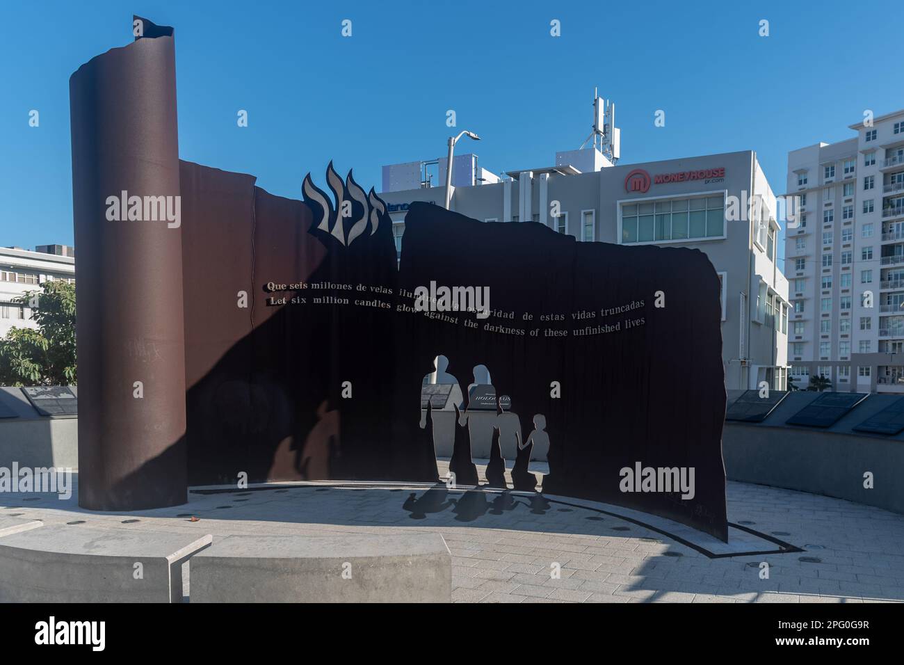 Holocaust Memorial Monument, San Juan, Puerto Rico Stock Photo - Alamy