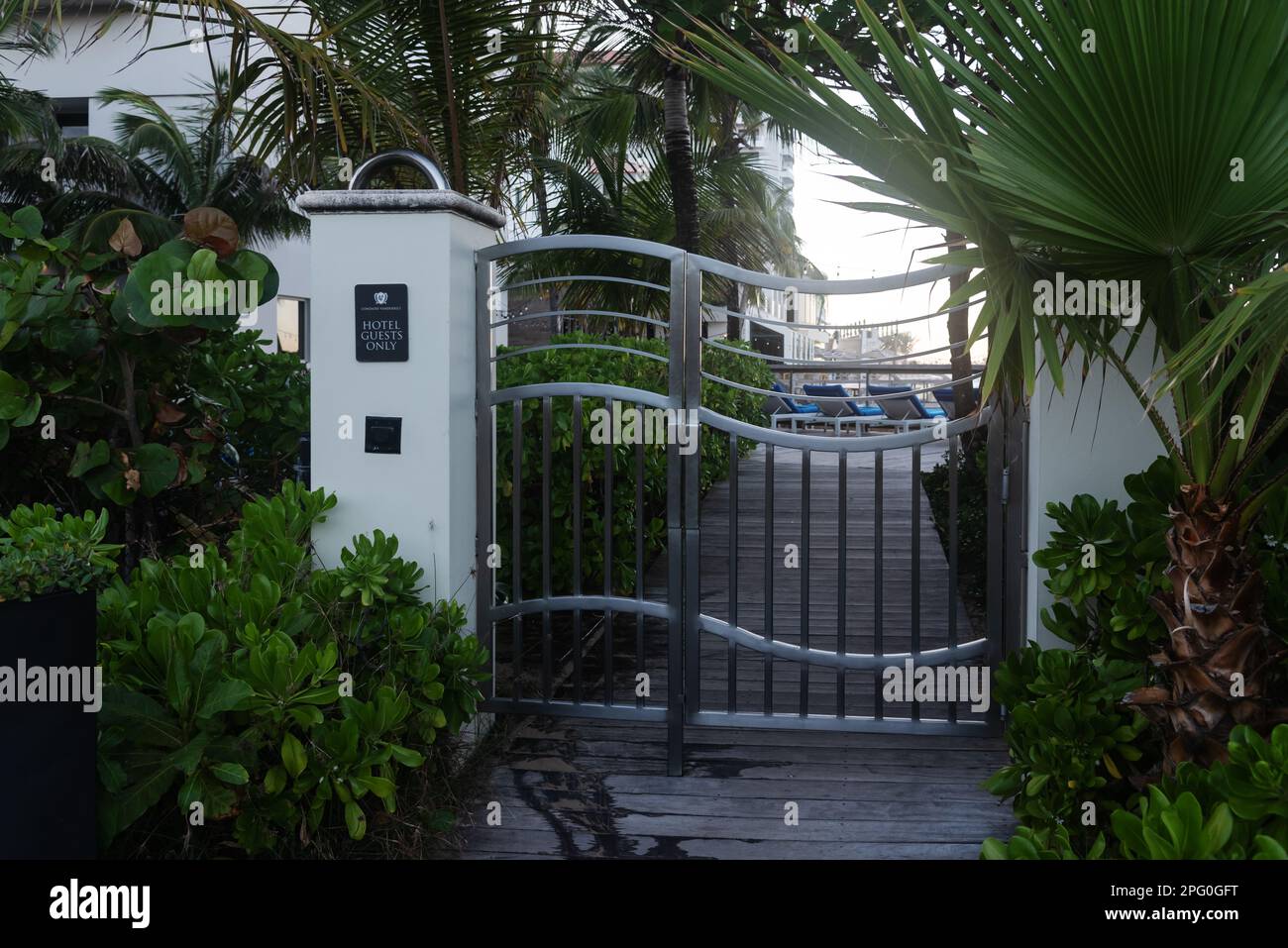 Condado Vanderbilt Hotel, San Juan, Puerto Rico Stock Photo - Alamy
