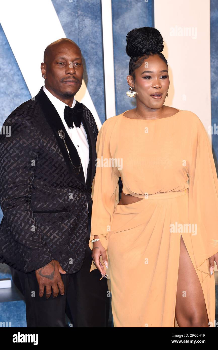 LOS ANGELES - MAR 17: Tyrese Gibson, Zelie Timothy at the 50th ...
