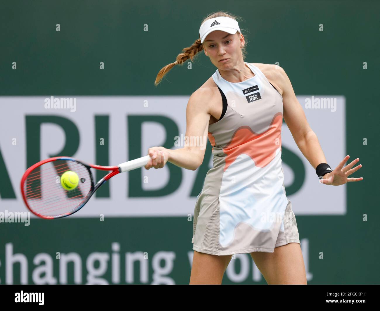 Indian Wells, California, USA. March 19, 2023 Elena Rybakina of ...