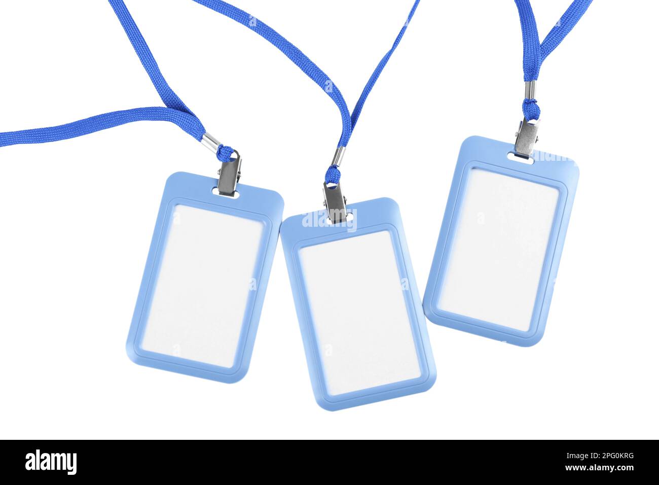 Blank badges on white background. Mockup for design Stock Photo - Alamy