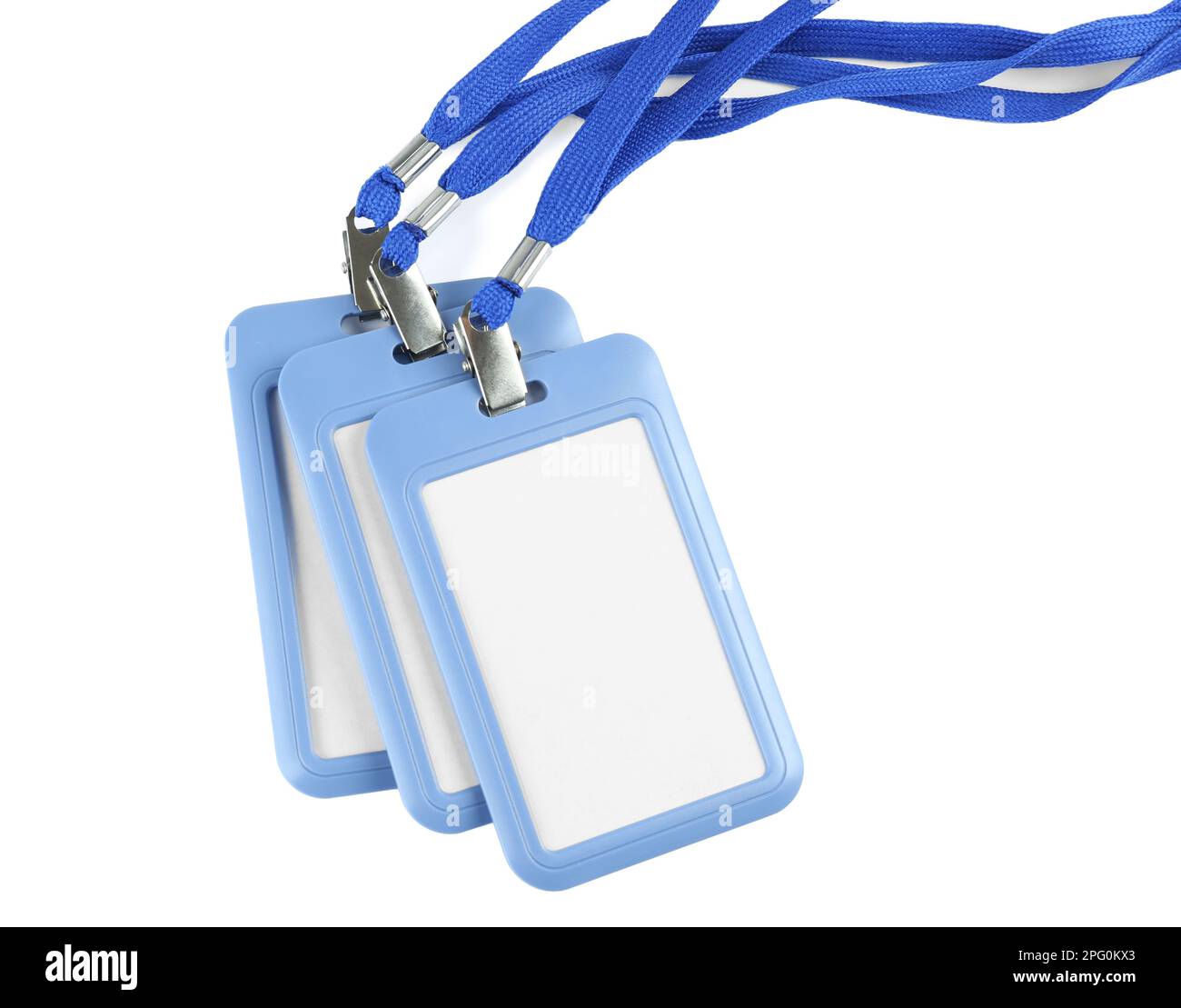 Blank badges on white background. Mockup for design Stock Photo - Alamy