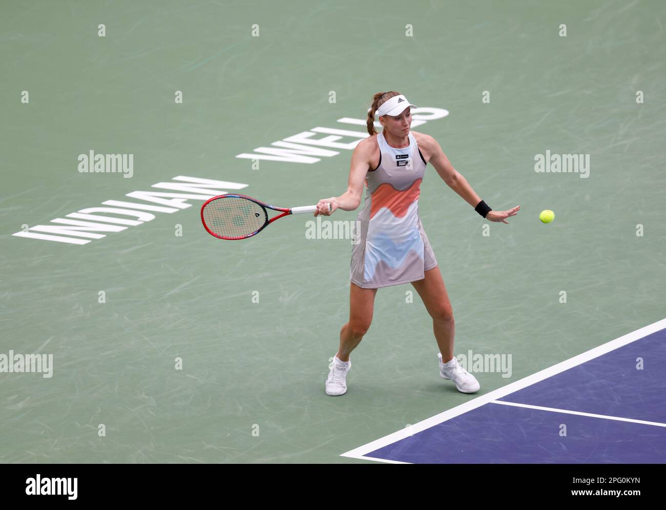Indian Wells, California, USA. March 19, 2023 Elena Rybakina of ...