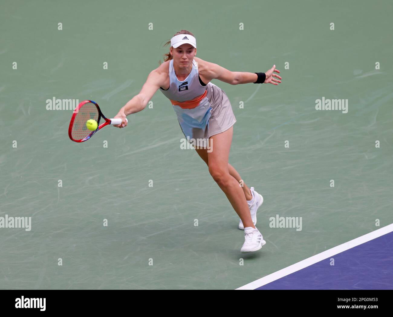 Indian Wells, California, USA. March 19, 2023 Elena Rybakina of ...