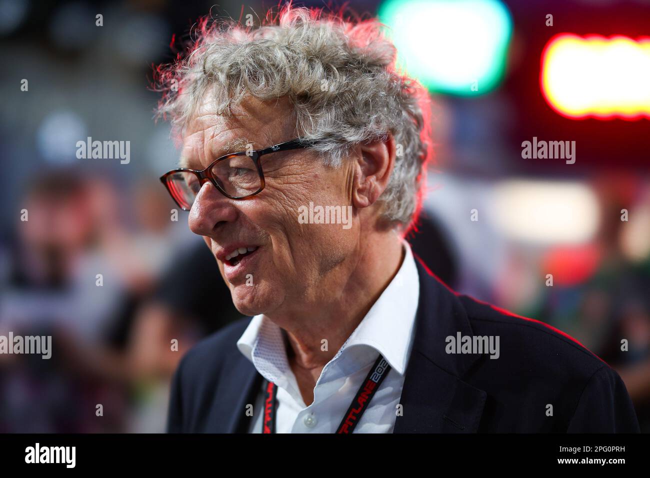 HERMAN Tilke during the Formula 1 STC Saudi Arabian Grand Prix 2023 ...