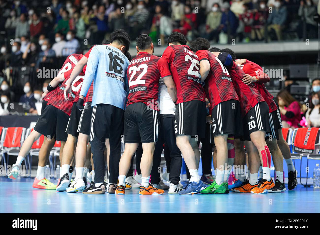 Tokyo, Japan. 19th Mar, 2023. Toyota Auto Body Brave Kings team group ...