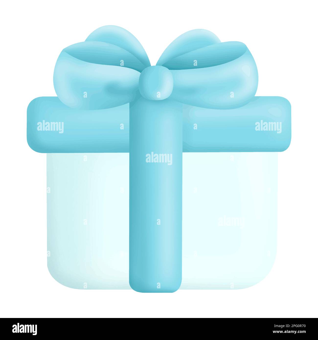 Blue Pastel Gift Box illustration isolated Clipart. Blue Pastel Party ...