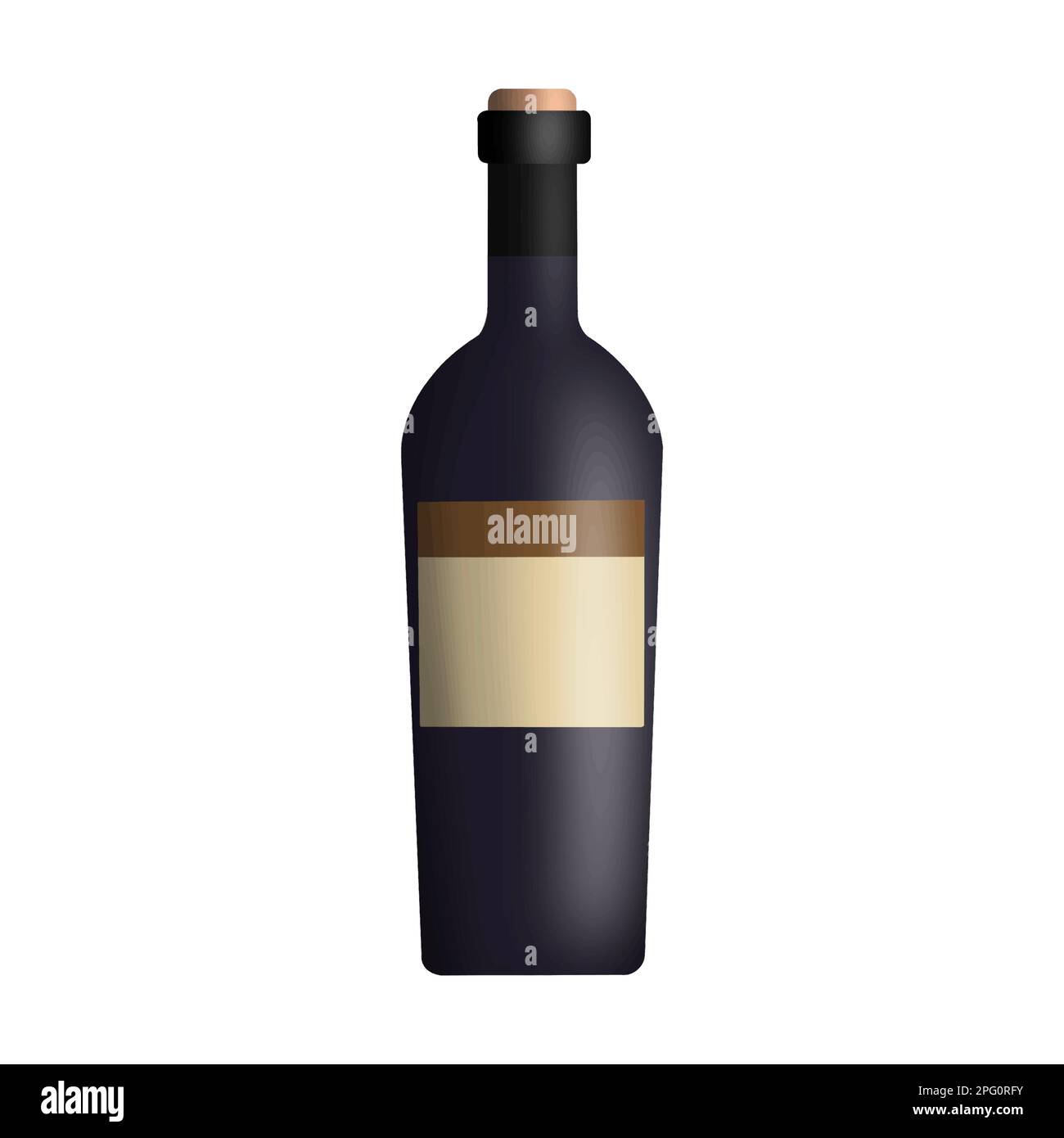 Wine Bottle Labels Clip Art