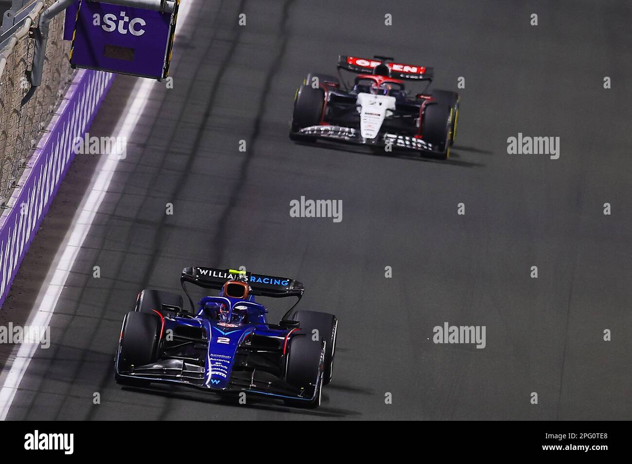 02 SARGEANT Logan (usa), Williams Racing FW45, action during the ...