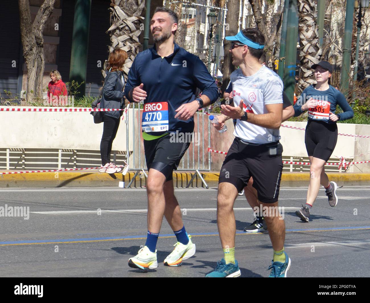 2023 athens half marathon hi-res stock photography and images - Alamy