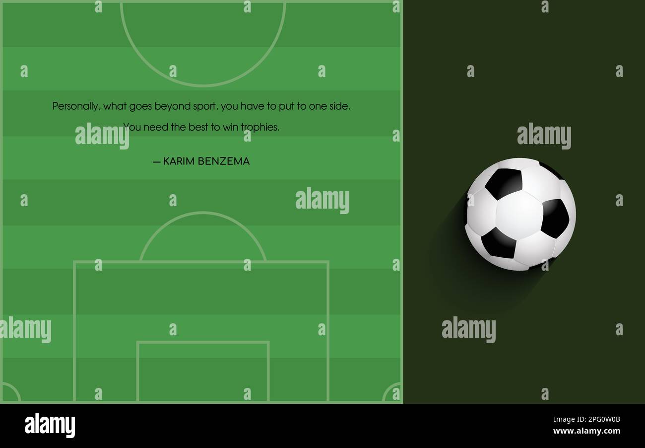 Karim benzema motivation Stock Vector Images - Alamy