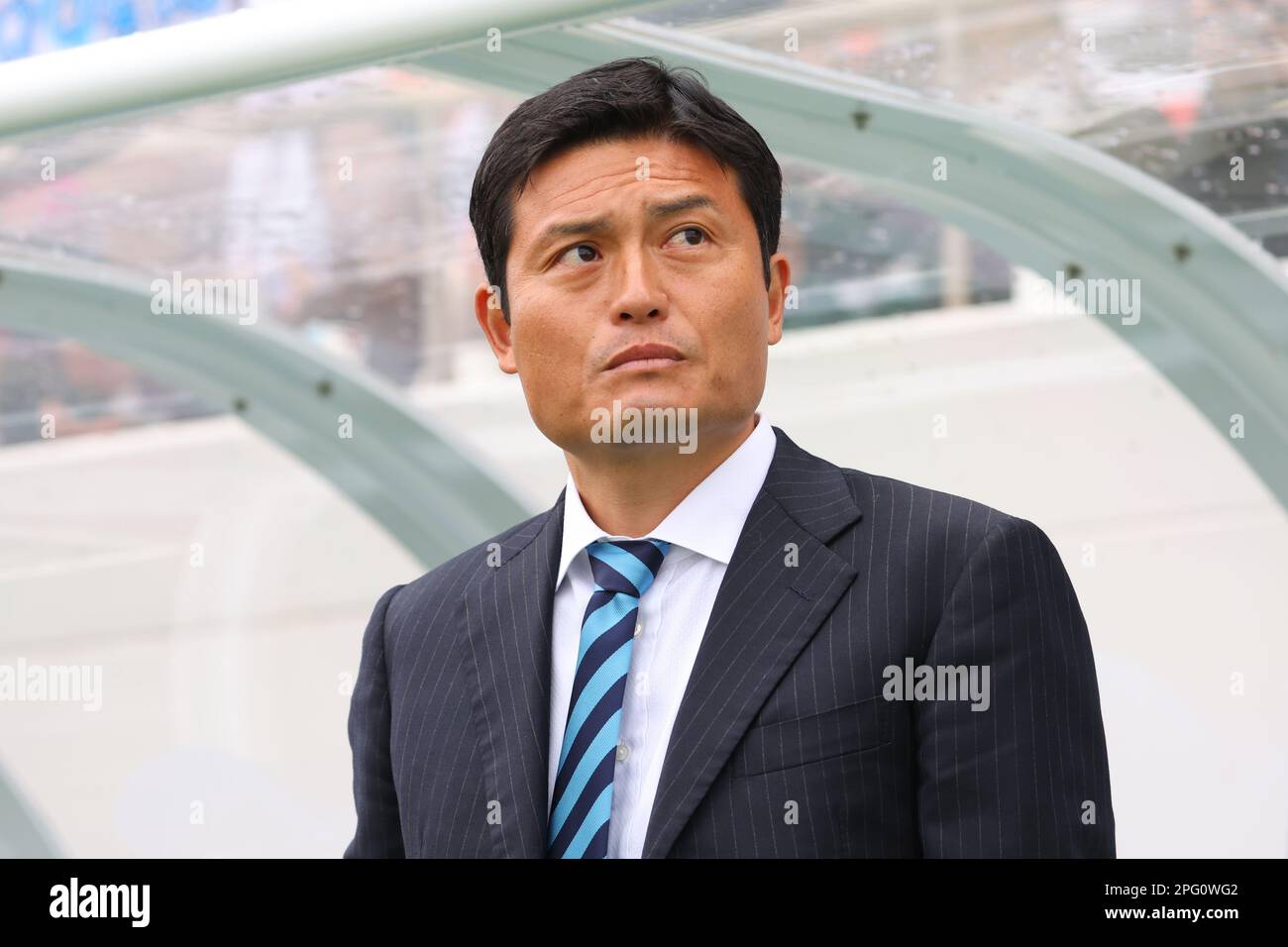 Hanazono Rugby Stadium, Osaka, Japan. 18th Mar, 2023. Ryo Shigaki (FC Osaka), MARCH 18, 2023 ...