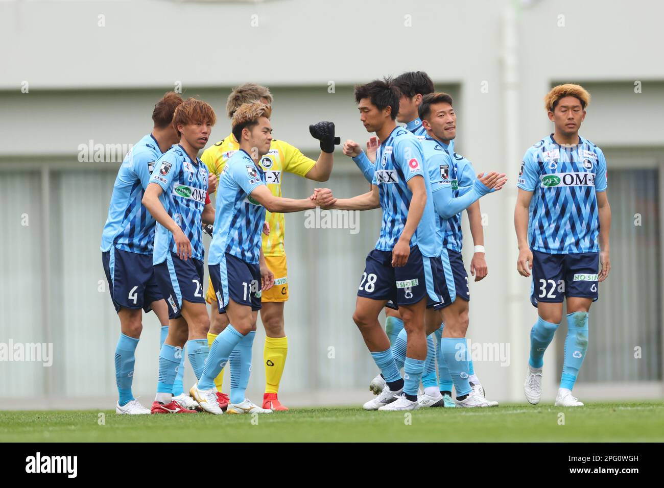 Hanazono Rugby Stadium, Osaka, Japan. 18th Mar, 2023. FC Osaka team group, MARCH 18, 2023 ...