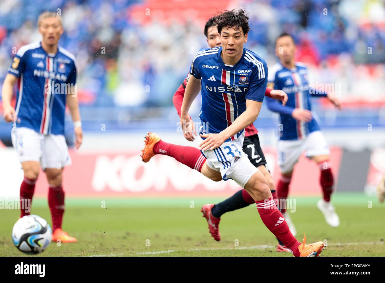 Kanagawa, Japan. 18th Mar, 2023. Ryotaro Tsunoda (F.Marinos) Football/Soccer : 2023 J1 League ...