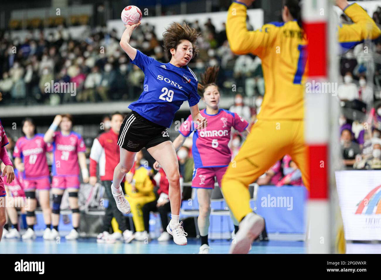 Tokyo, Japan. 19th Mar, 2023. Senri Ryu Handball : 47th Japan Handball ...