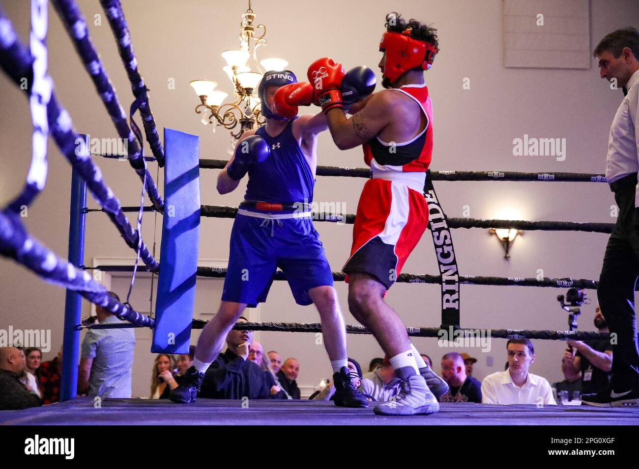 March 18 2023, Marconi Club, London Ontario Canada. Tamar Aliwi (Red ...