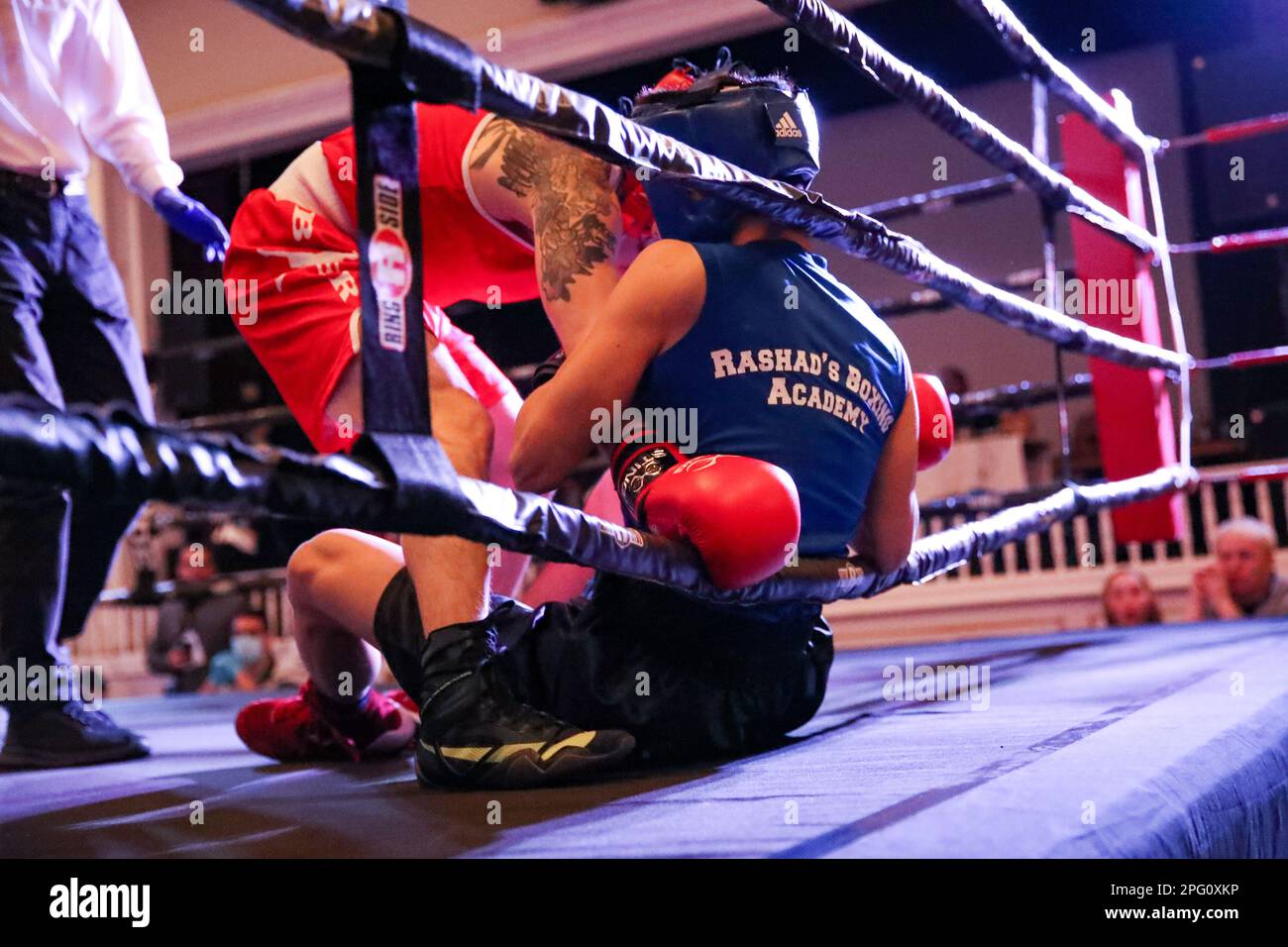 March 18 2023, Marconi Club, London Ontario Canada. Shawn So (Red) Vs ...