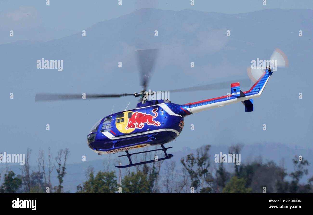 March 17, 2023: Red Bull BO-1005 high performance helicopter takes off ...