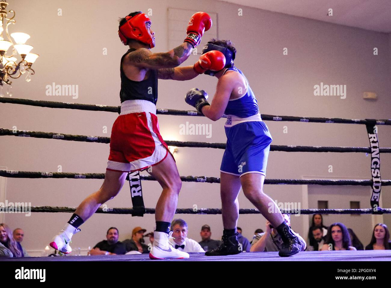 March 18 2023, Marconi Club, London Ontario Canada. Marc Caumeran(Red ...