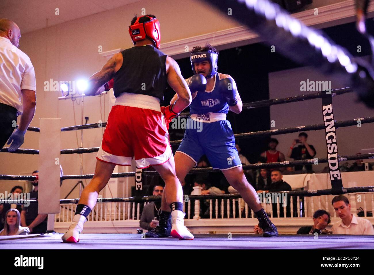 March 18 2023, Marconi Club, London Ontario Canada. Marc Caumeran(Red ...