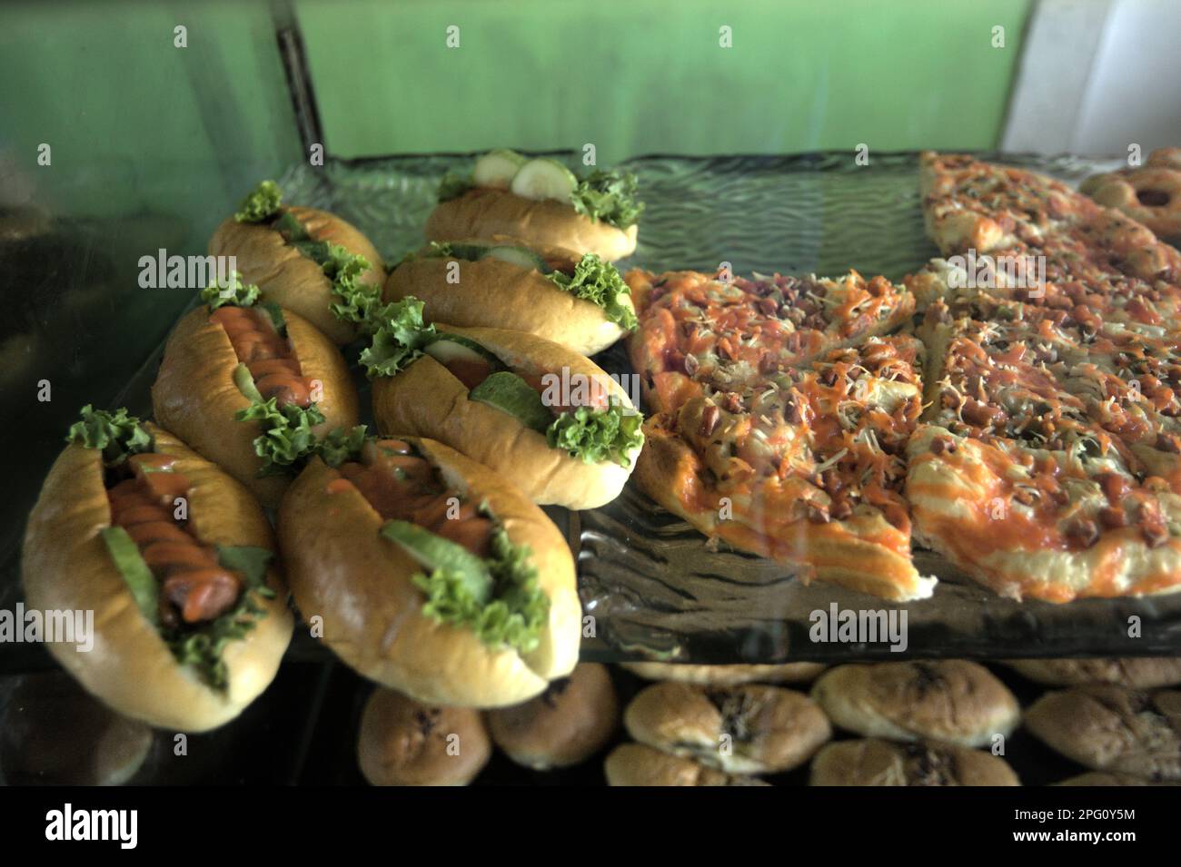 Various breads and cakes at Cella Cake & Bakery, a well-known shop ...